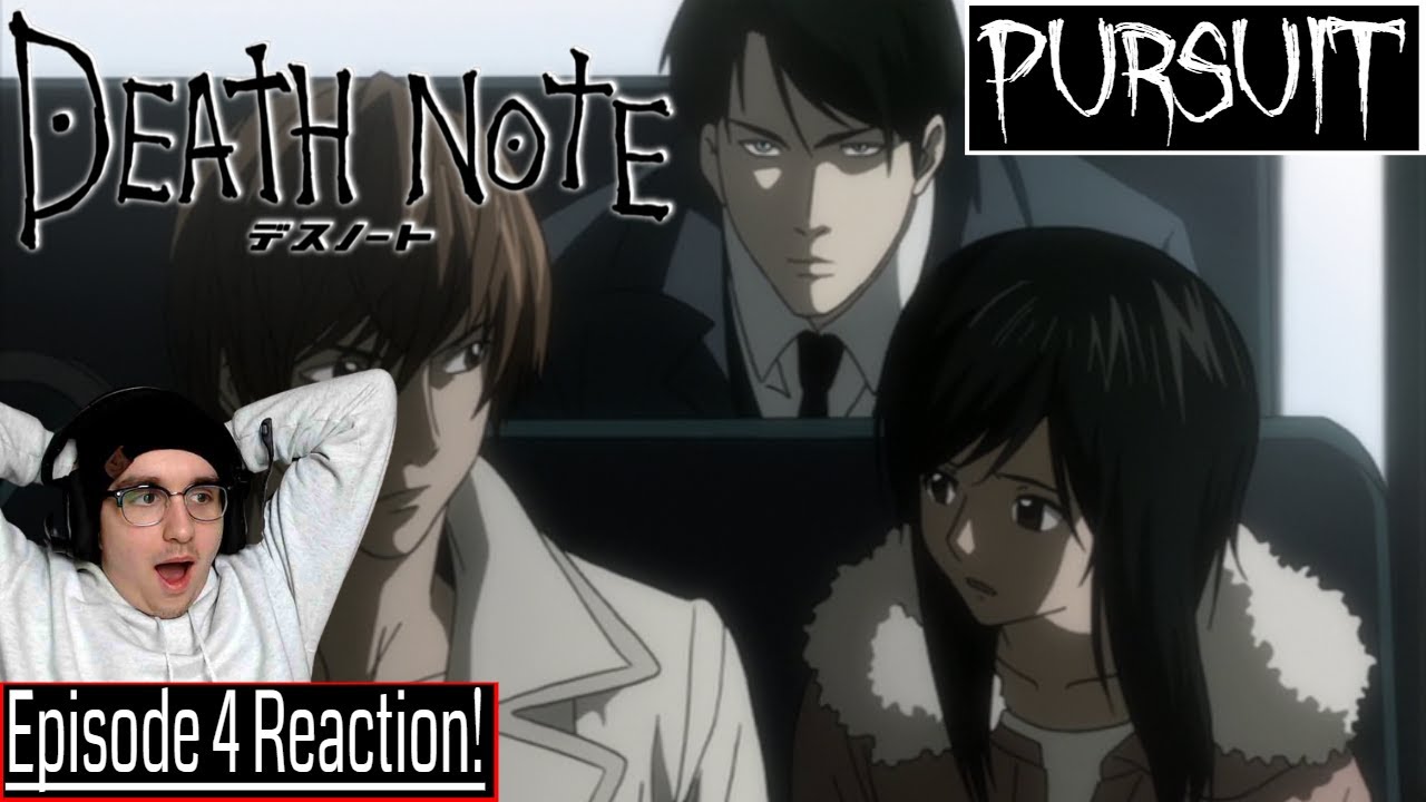 Death Note Episode 4 "Pursuit" Reaction & Review! - YouTube