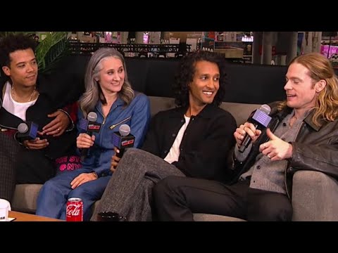 Sam Reid, Jacob Anderson, Assad Zaman & Hannah Moscovitch  ཐི ྐ❤︎ ཋྀ The Studio Interview at NYCC.