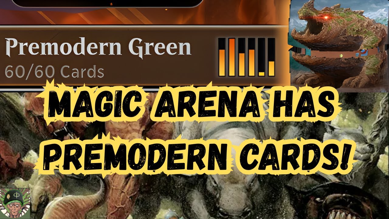 I Play Premodern on Magic Arena - YouTube