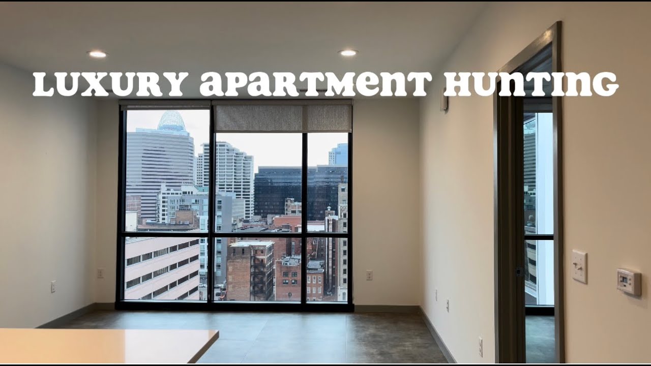 LUXURY APARTMENT HUNTING - YouTube