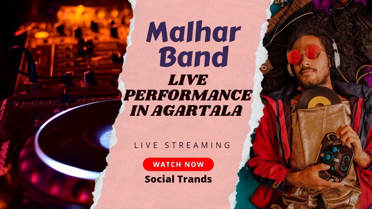 🔴 Live Performance | Mere Raske Qamar Song | Malhar Band 🎸 | 🔴 Live in ...
