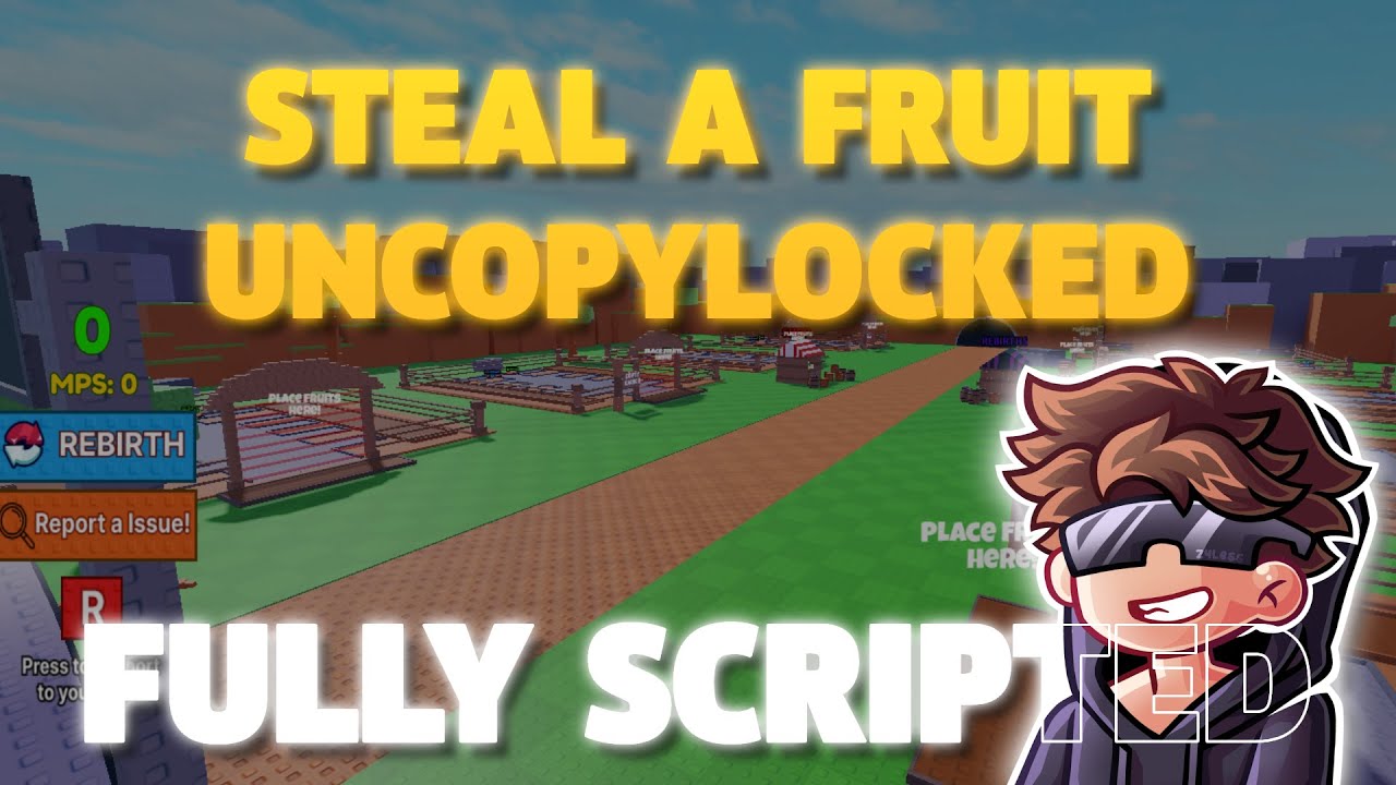 Roblox Uncopylocked Steal A Fruit! (Fully Scripted) - YouTube