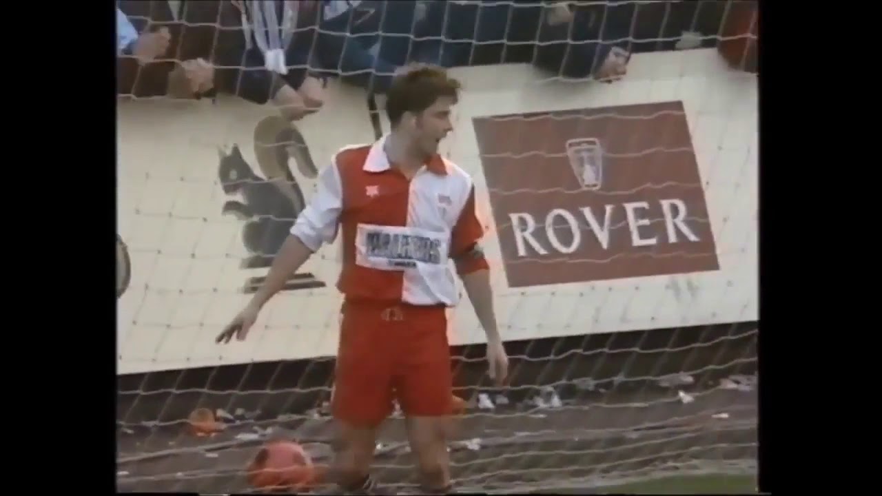 Kidderminster Harriers v West Ham United, 19 February 1994 - YouTube