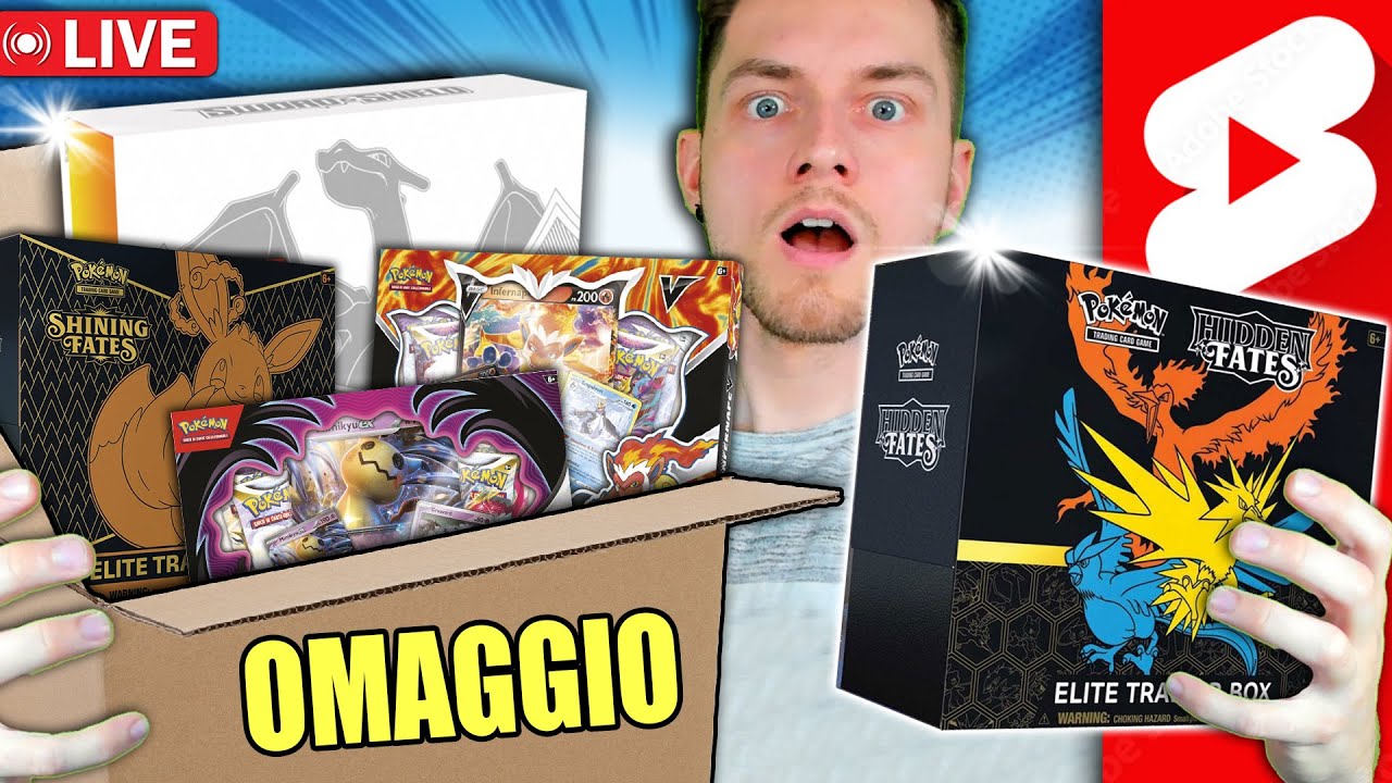 Apro una MONTAGNA di COLLEZIONI Pokèmon, una UPC di CHARIZARD e vi ...