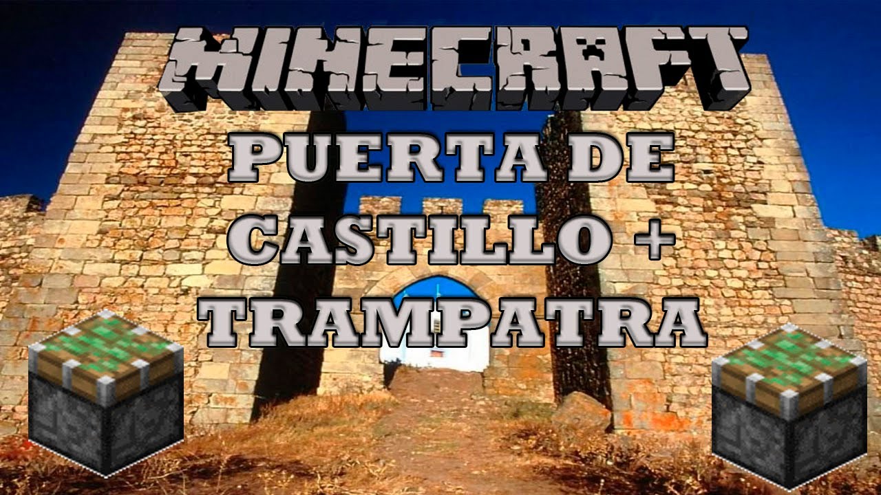 Tutorial Puerta para Castillo + Trampa Minecraft 1.5 - YouTube
