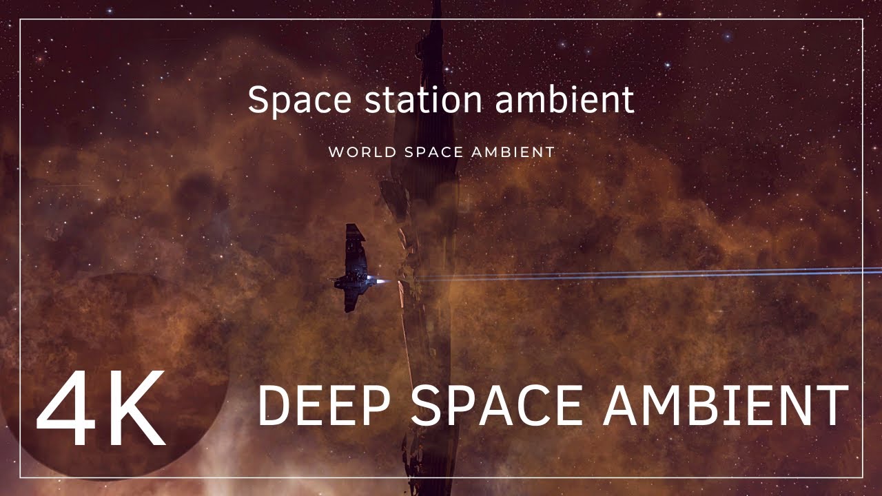 Ambient space sound ~ abandoned alien station 4K - YouTube