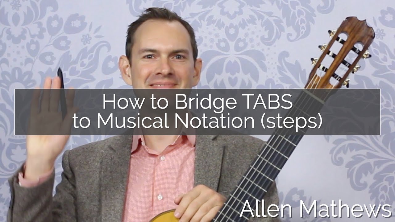 TABS to Musical Notation: How to Bridge the Gap - YouTube