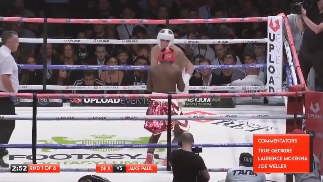 DEJI VS JAKE PAUL BOXING MATCH HIGHLIGHTS (DEJI VS JAKE PAUL BOKS MAÇI ...