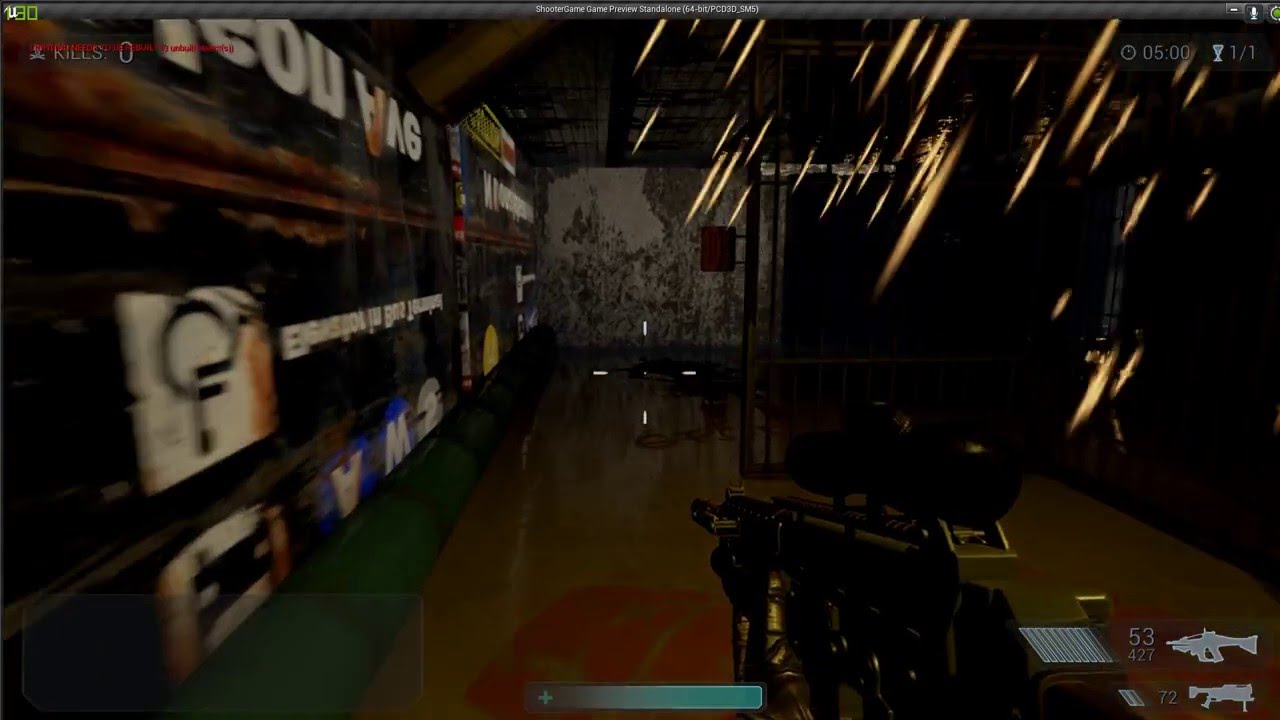 UE4 Fps Shooter Game kit sniper scope and more awesome update 006 - YouTube