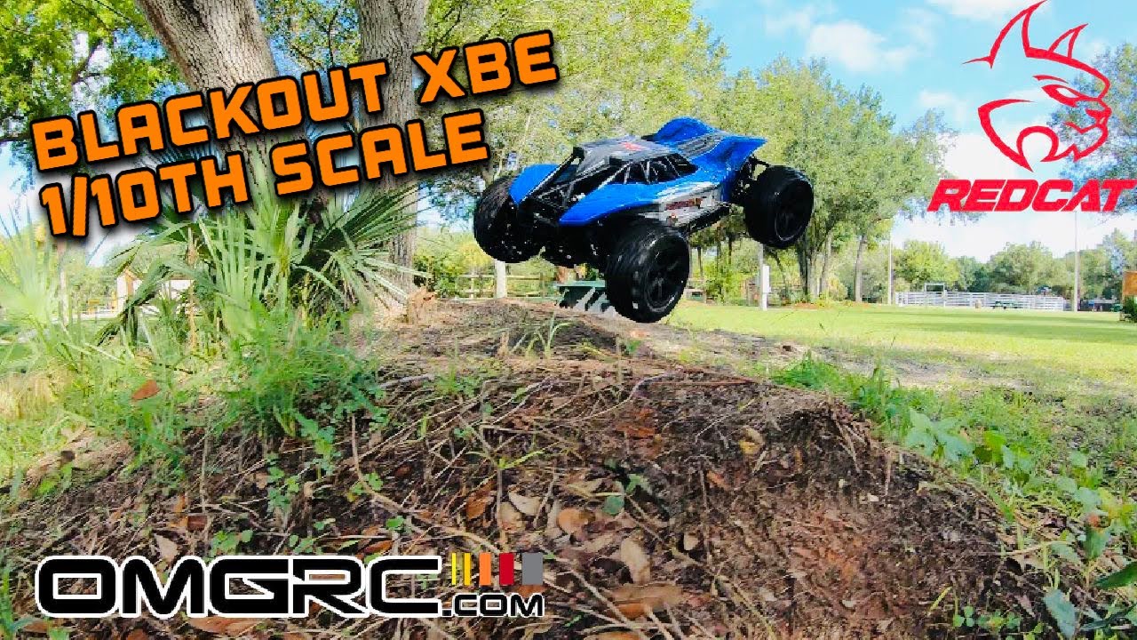 Unboxing & Running - Redcat Blackout XBE 1/10th buggy OMGRC.com - YouTube