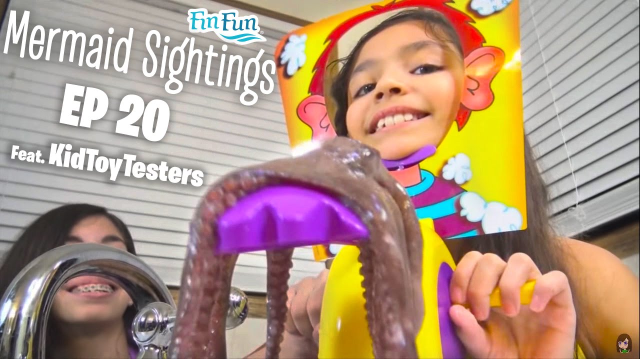 Mermaid Sightings | S2 Episode 20 | Feat. KidToyTesters Octopus ...