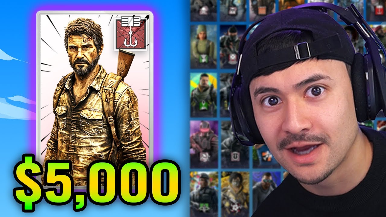 My $5000 Rainbow Six Siege Account... (All Rare Skins) - YouTube