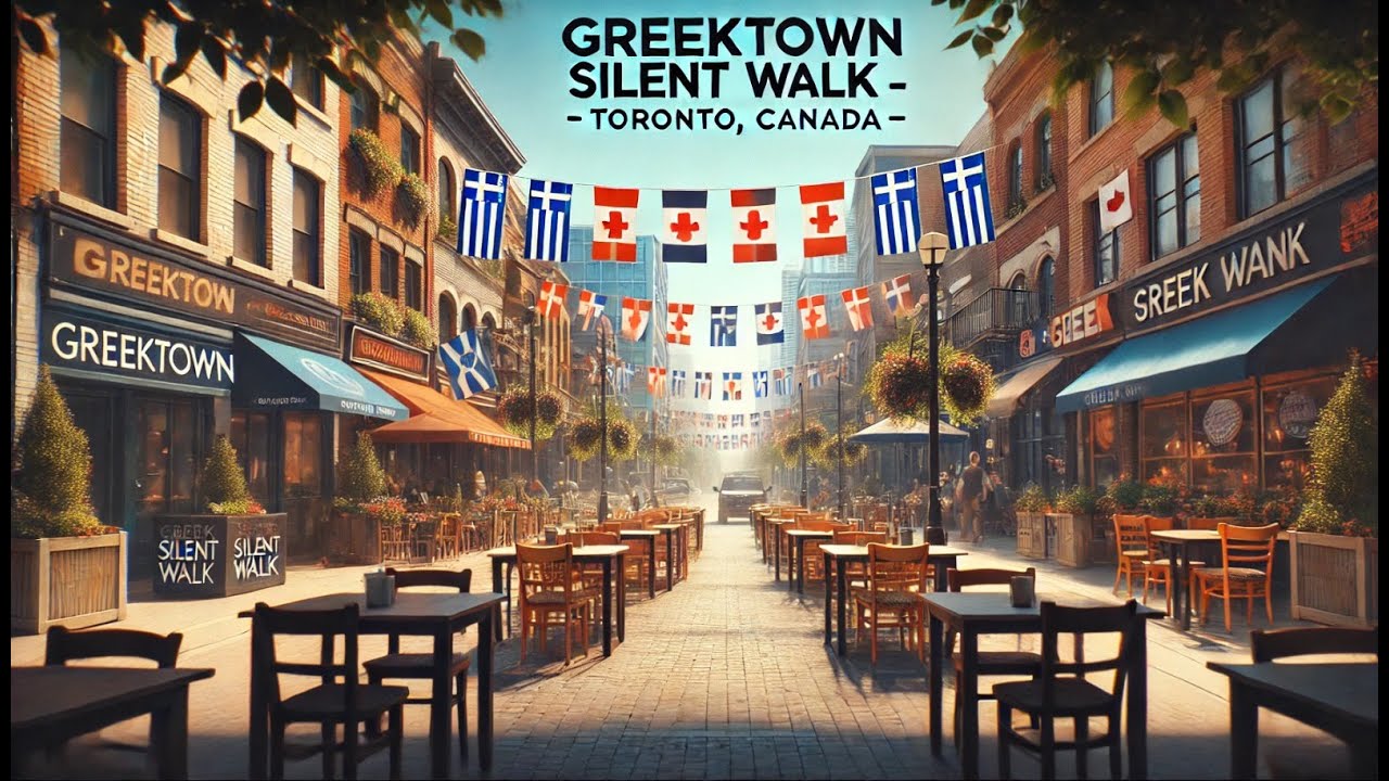 virtual walks around the world - Toronto - Greek Town - Canada #travel ...