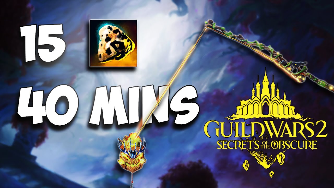 52 Gold/Hour - CM fishing in Guild Wars 2 (Inner Nayos) - YouTube