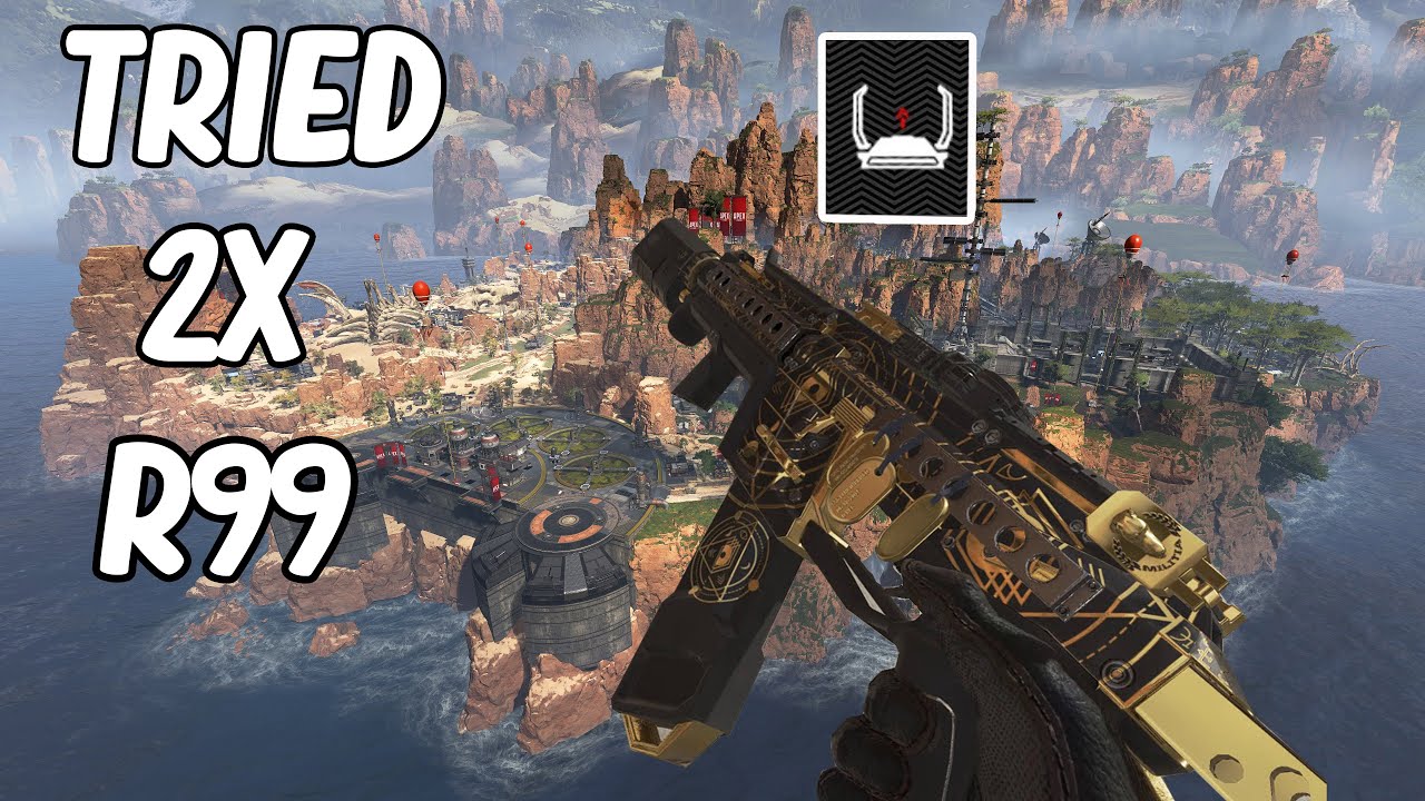 Tried 2x Scope with R99 - Apex Legends PS4 - YouTube