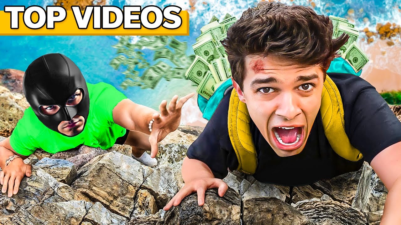 Intense Cash Challenges with Friends! | Brent Rivera - YouTube