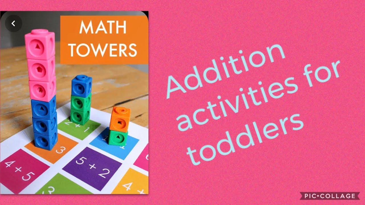 Addition Activities for KG1/KG2 |Easy activities |learn with fun ...