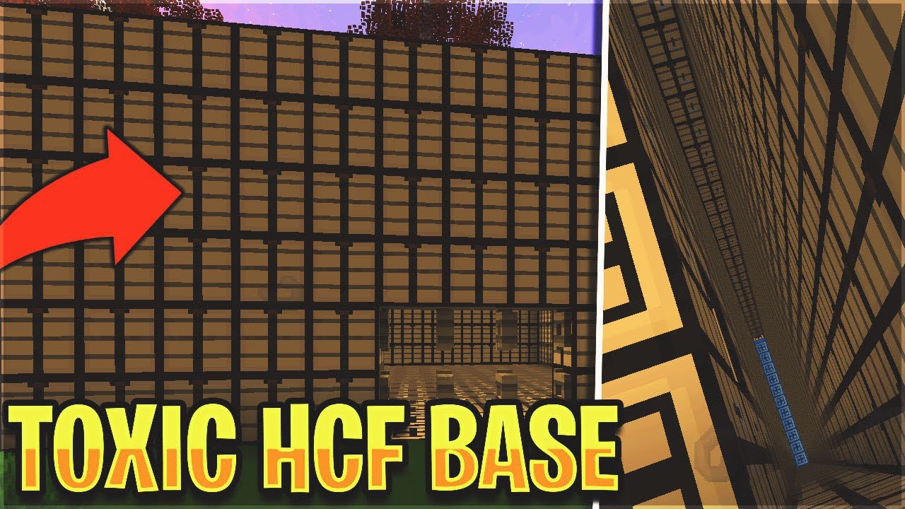 THE MOST TOXIC HCF BASE OF ALL TIME... *EASY TRAP* | Minecraft Factions ...