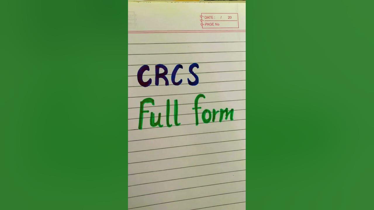 crcs-full-form-fullform-youtube