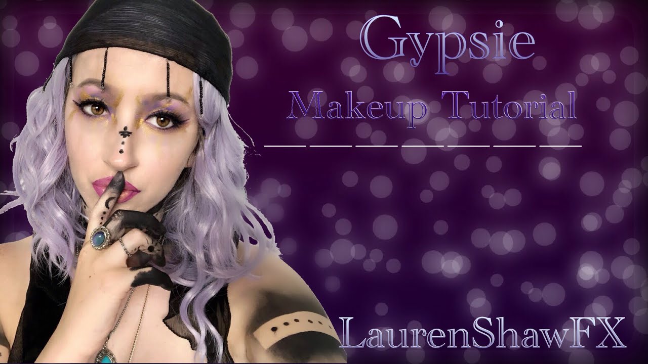 Gypsie makeup tutorial - YouTube