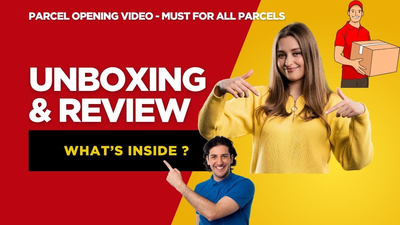 Parcel opening video, that is must for all parcels - Smart Watch - YouTube