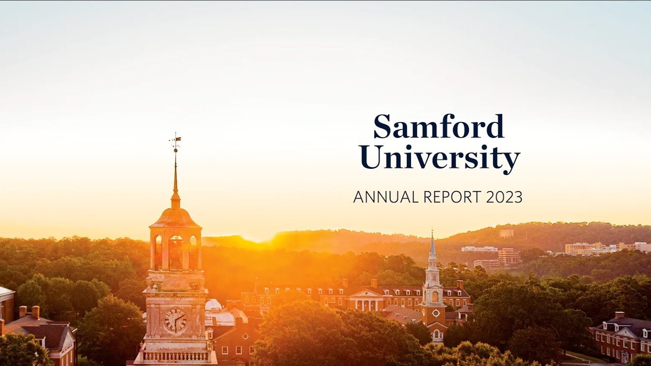 Samford University's 2023 Annual Report - YouTube