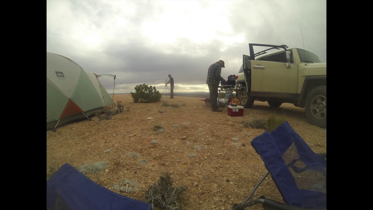 Camping at Muley Point - YouTube