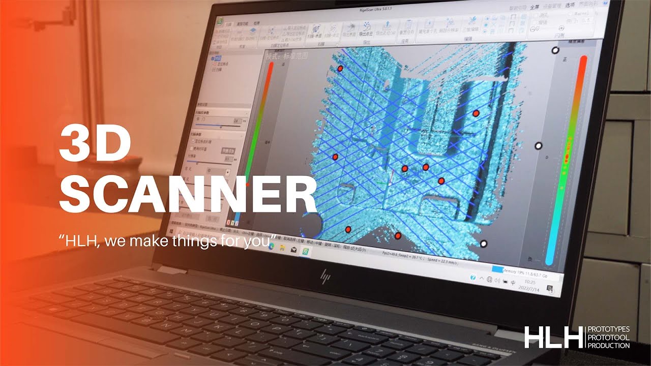 3D Scanning at HLH Prototypes - YouTube
