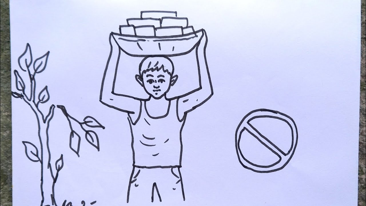 child labour drawing - YouTube