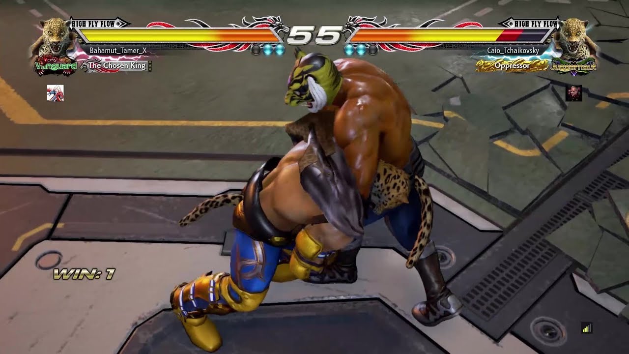 TEKKEN 7 - King vs Tiger Mask - The Rematch!!! 1/2 - YouTube