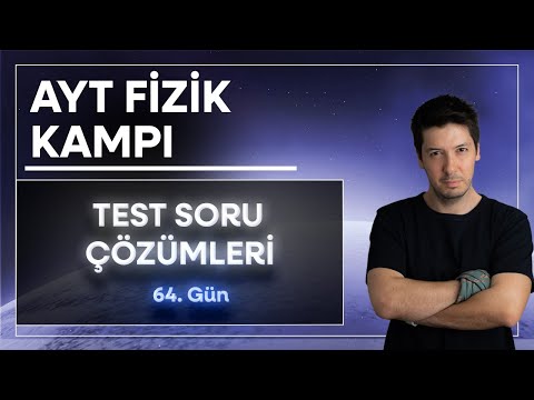 21) Basit Harmonik Hareket Test Soruları ve Çözümleri ( 64. Gün )