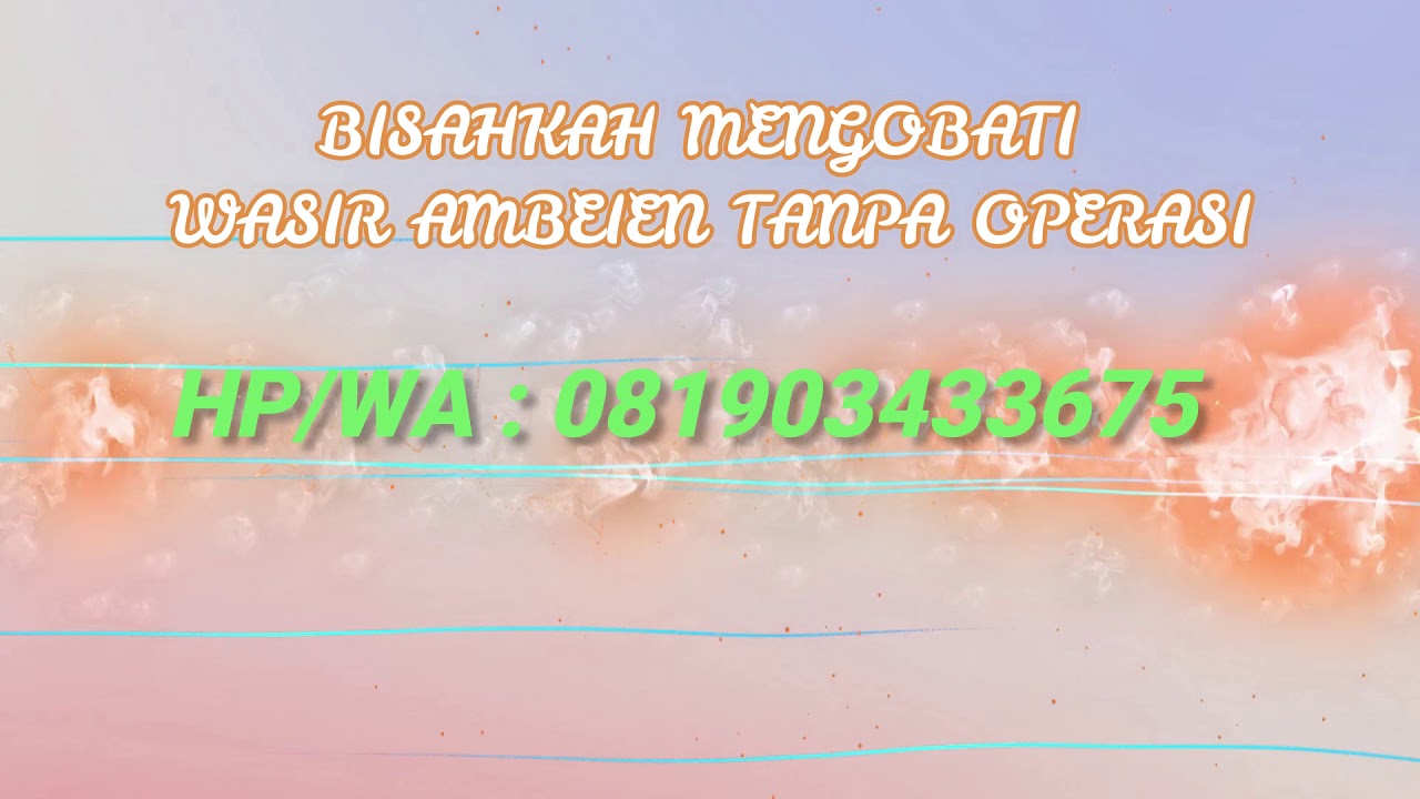 5 Pantangan Penyakit Wasir Agar Cepat Sembuh - YouTube