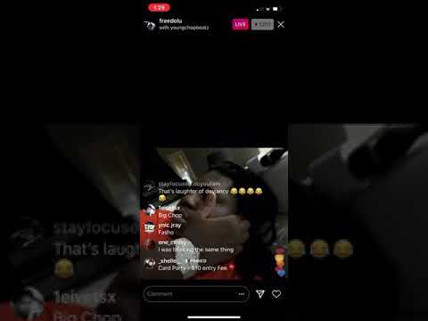 Young Chop Goes Live With One Of 21 Savages goons And GETS CHECKED‼️😭