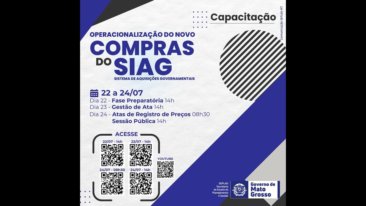 Capacitação - Operacionalização do Novo Compras do SIAG- Fase ...