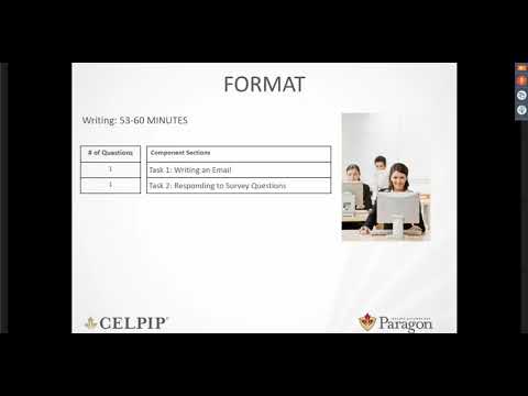 A quick guide to CELPIP Webinar - YouTube