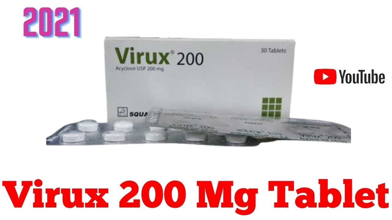 Virux 200 Mg Tablets Full Details in Bangla Review - YouTube