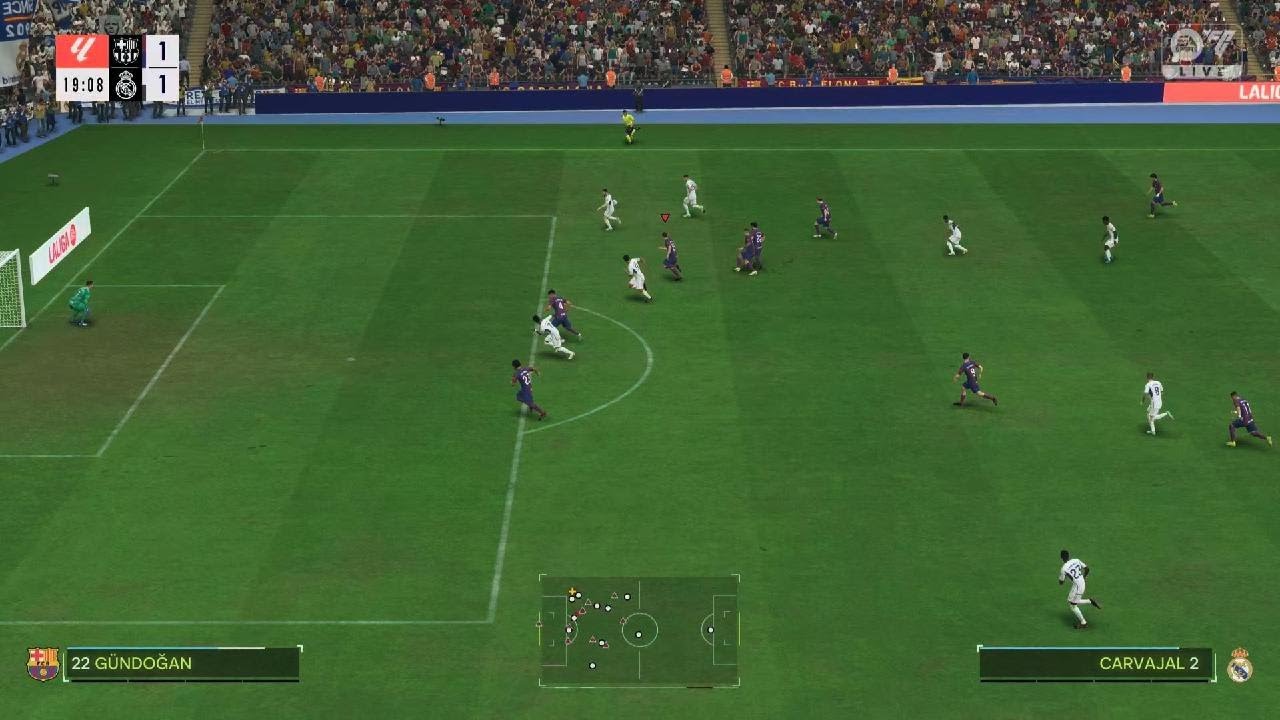 Barcelona V Real Madrid | EA SPORTS FC 24 | Derek rae and Stewart ...