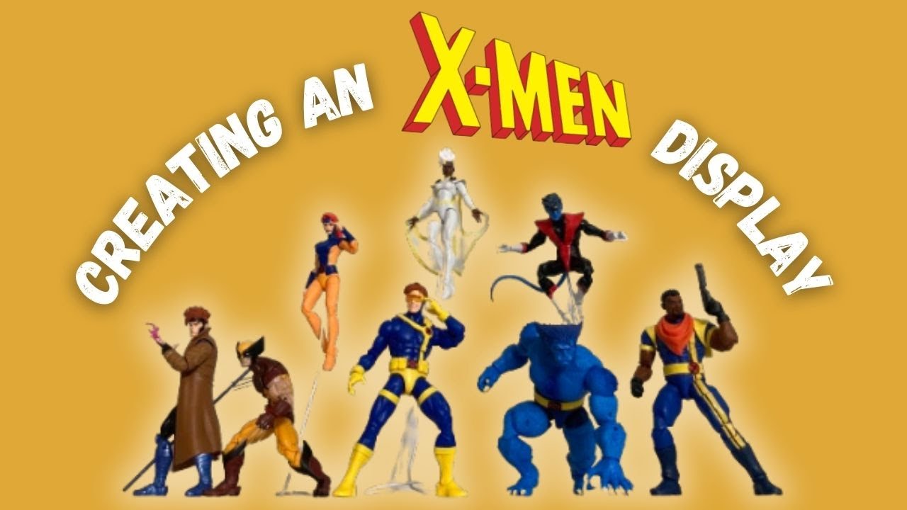 Creating a Marvel Legends X-MEN Display - YouTube