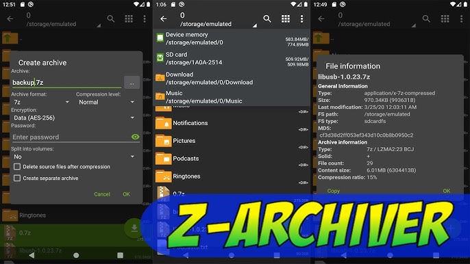 Zarchiver Apk Download