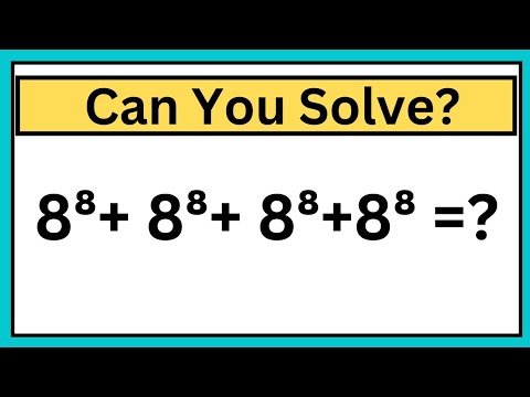 Hard Math Problem With Exponents | Trick Question #maths #mathstricks # ...