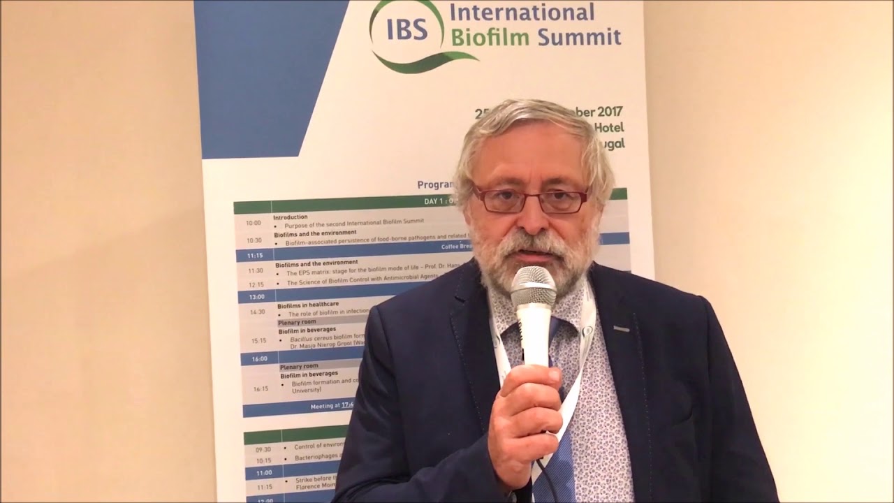 Frank Vandendriessche interview - International Biofilm Summit - YouTube