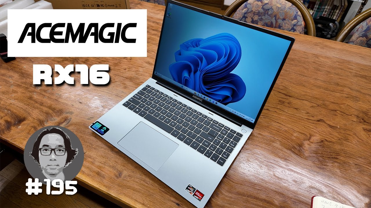 Vlog 195 【ACEMAGIC RX16】コスパ最高！16インチノートパソコン！ - YouTube
