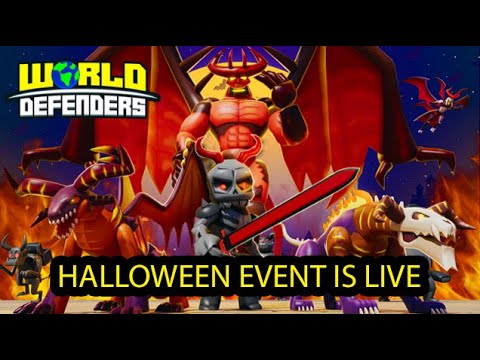 HALLOWEEN EVENT IS HERE WITH MEGA HYDRA!!! Video #91: World Defenders ...