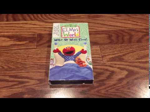 My Wake Up with Elmo VHS