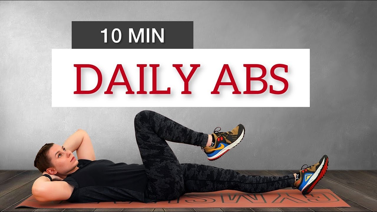 10 MIN DAILY ABS WORKOUT / At Home / Total Core Routine - YouTube