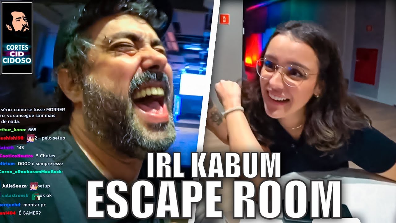 A VERDADEIRA IDADE DO ALANZOKA (FEAT. MAETHE) - IRL KABUM ESCAPE ROOM I ...