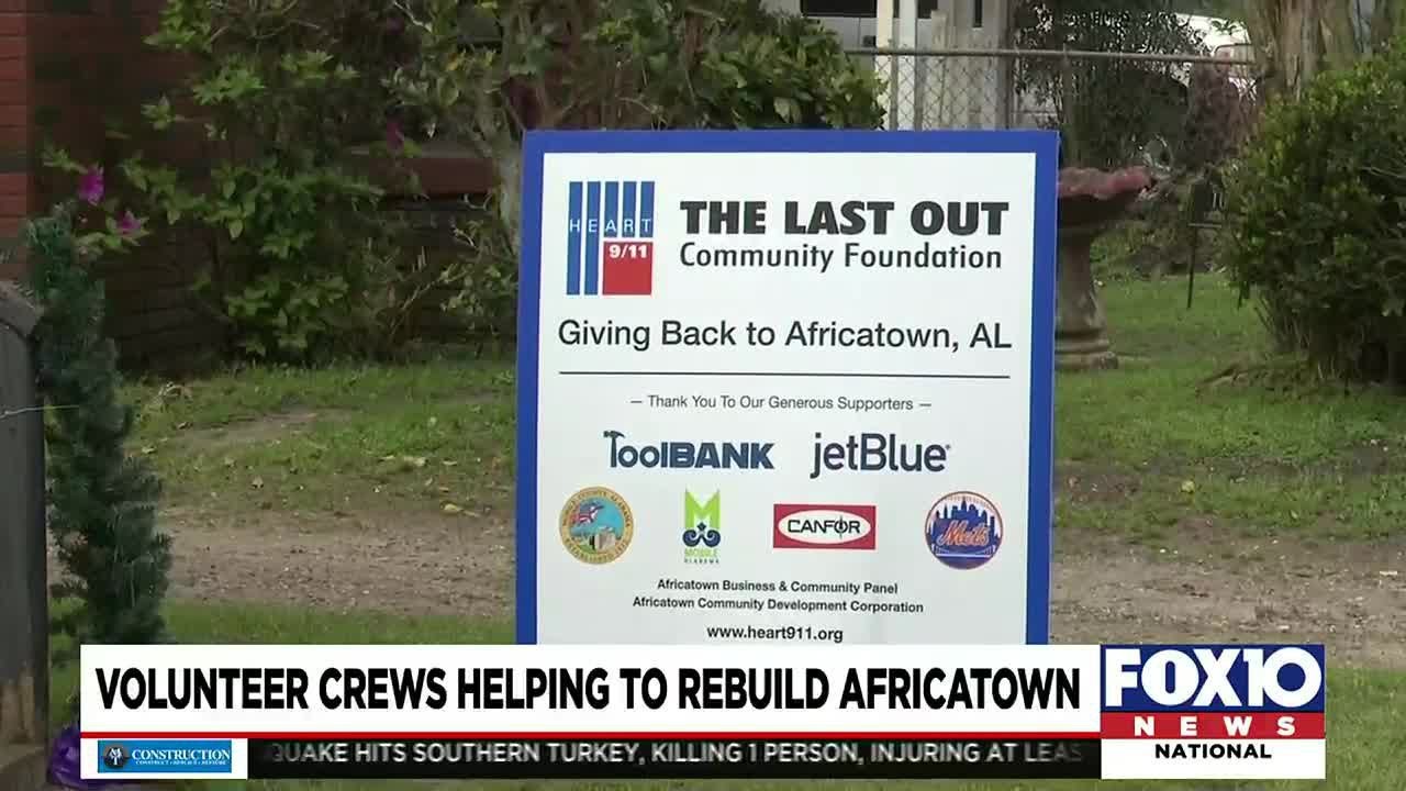 Cleon Jones and Heart 9/11 team up to help rebuild Africatown - YouTube