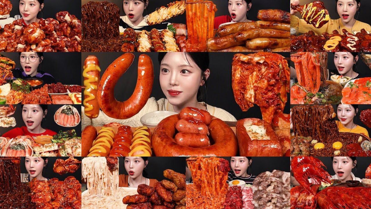 🥵 SATISFYING MUKBANG COMPILATION *EAT WITH BOKI* | part 3 - YouTube