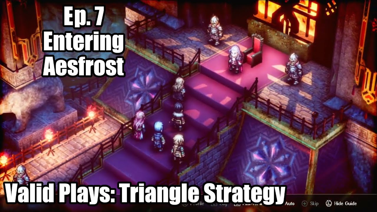 Entering Aesfrost - Triangle Strategy - Ep 7 - YouTube
