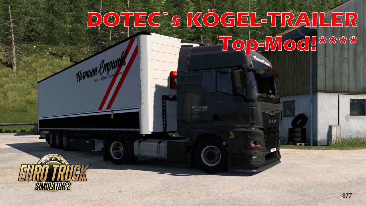 ETS2 1.50 | Dotec`s Kögel Trailer - Bomben-Update! | 377 | - YouTube